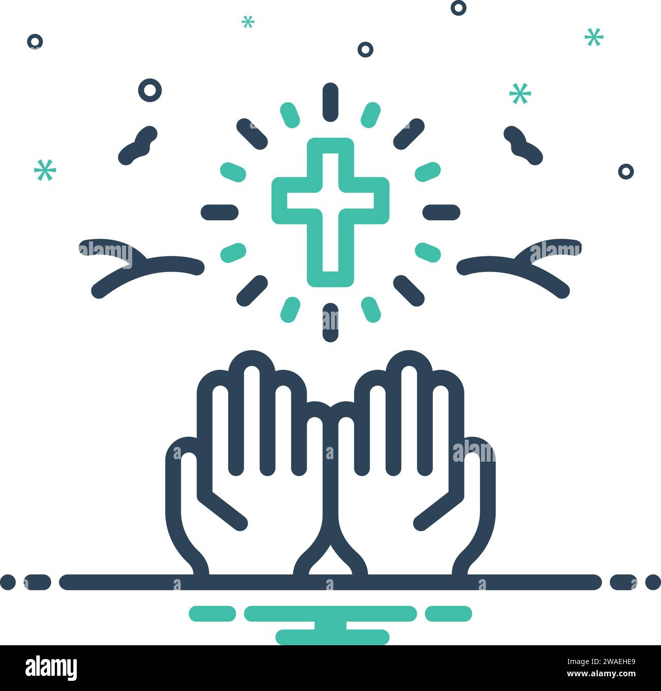 Prayer request Stock Vector Images - Alamy