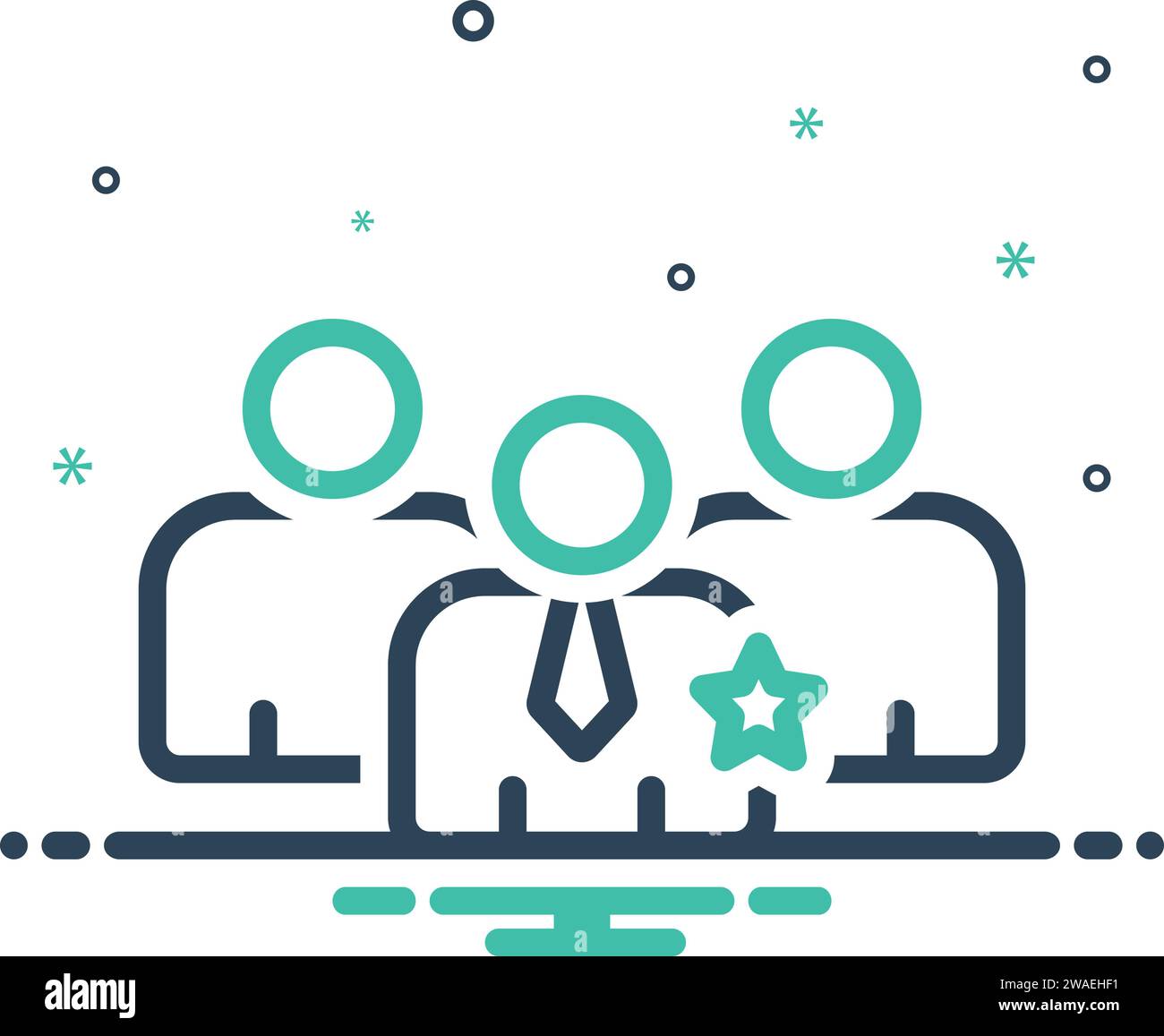 Icon for employer,head Stock Vector Image & Art - Alamy