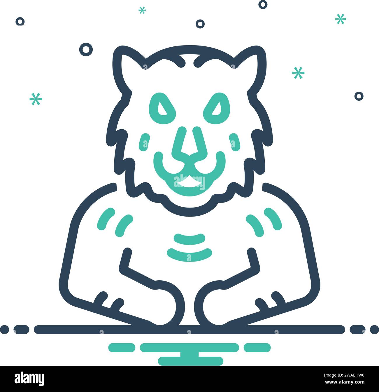 Mighty symbol Stock Vector Images - Alamy