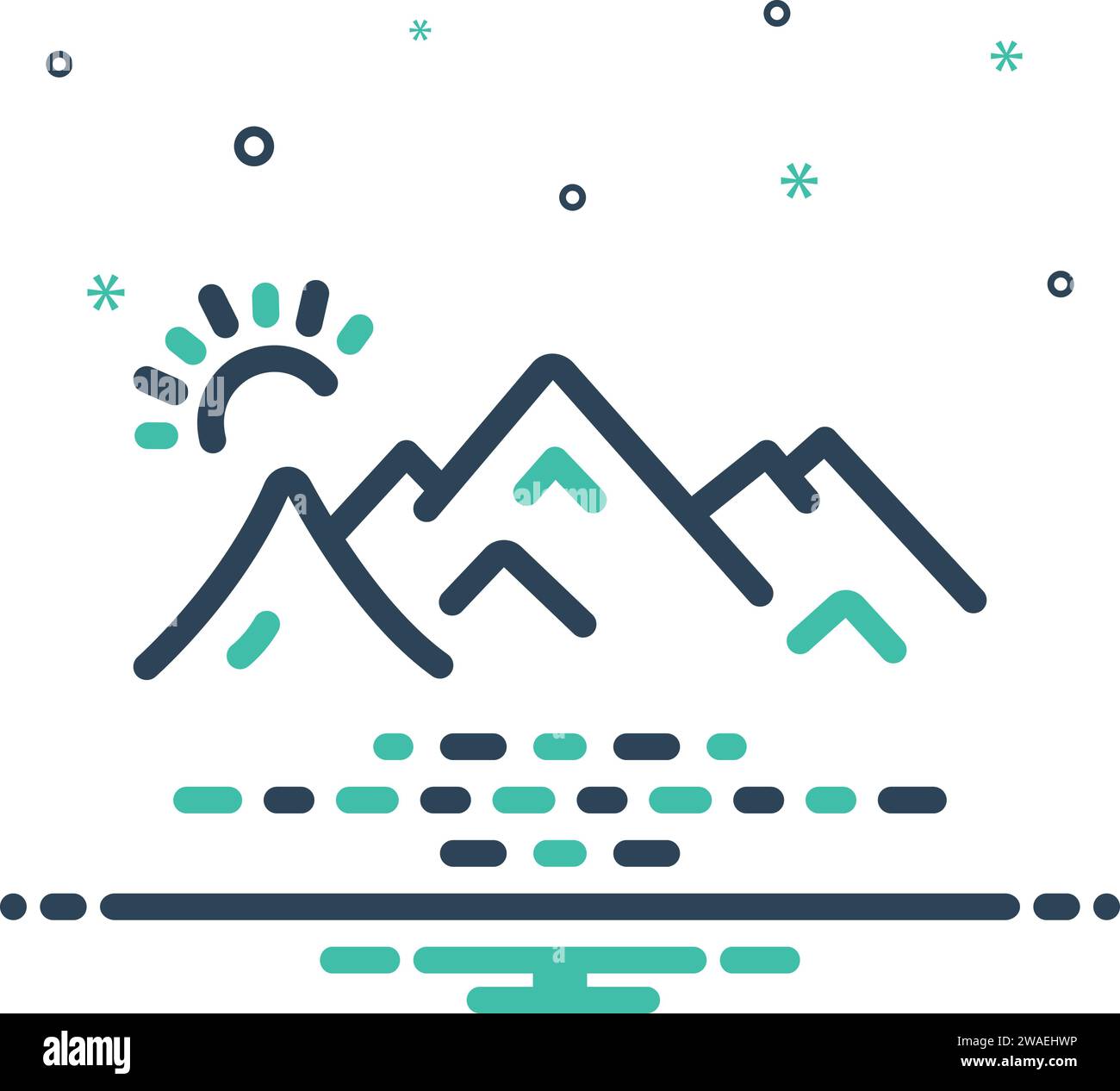 Alpine top Stock Vector Images - Alamy