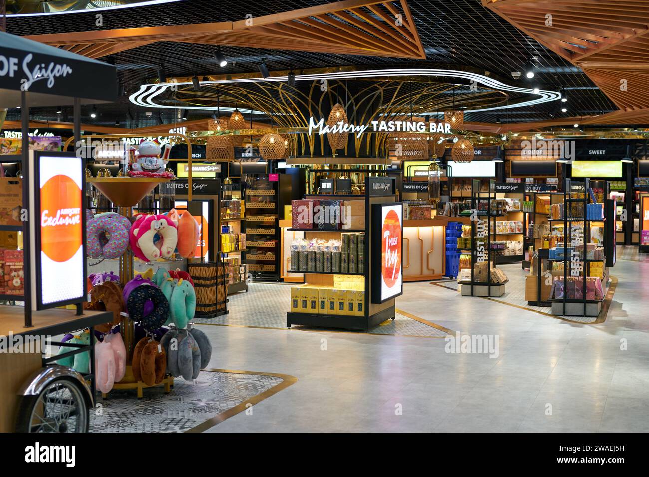 HO CHI MINH CITY, VIETNAM - MARCH 30, 2023: goods on display at SASCO ...