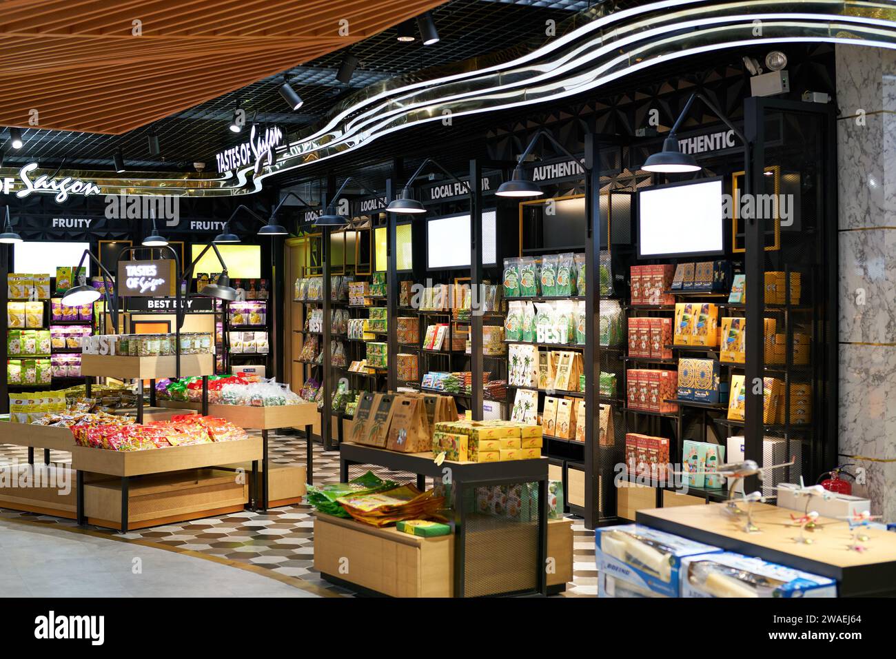 HO CHI MINH CITY, VIETNAM - MARCH 30, 2023: goods on display at SASCO ...