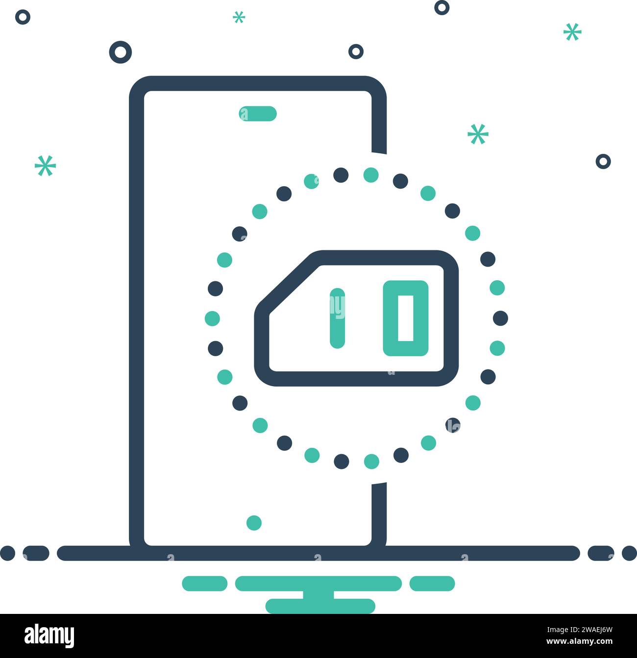 Gsm phone Stock Vector Images - Alamy