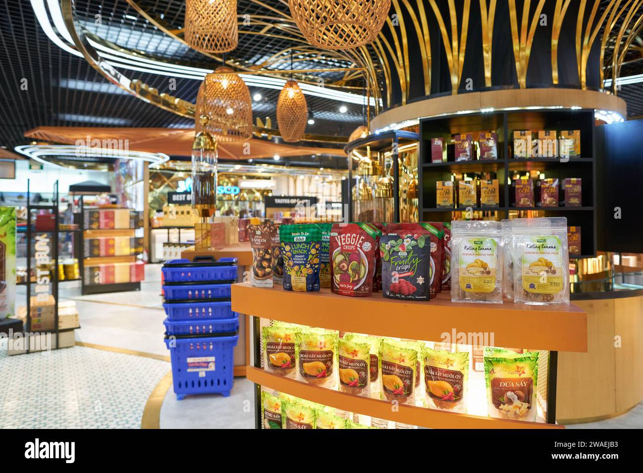 HO CHI MINH CITY, VIETNAM - MARCH 30, 2023: goods on display at SASCO ...