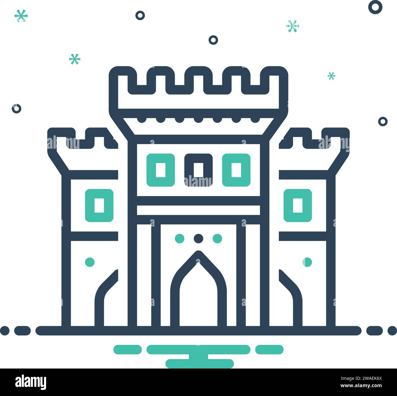 Icon for andale; temple Stock Vector Image & Art - Alamy