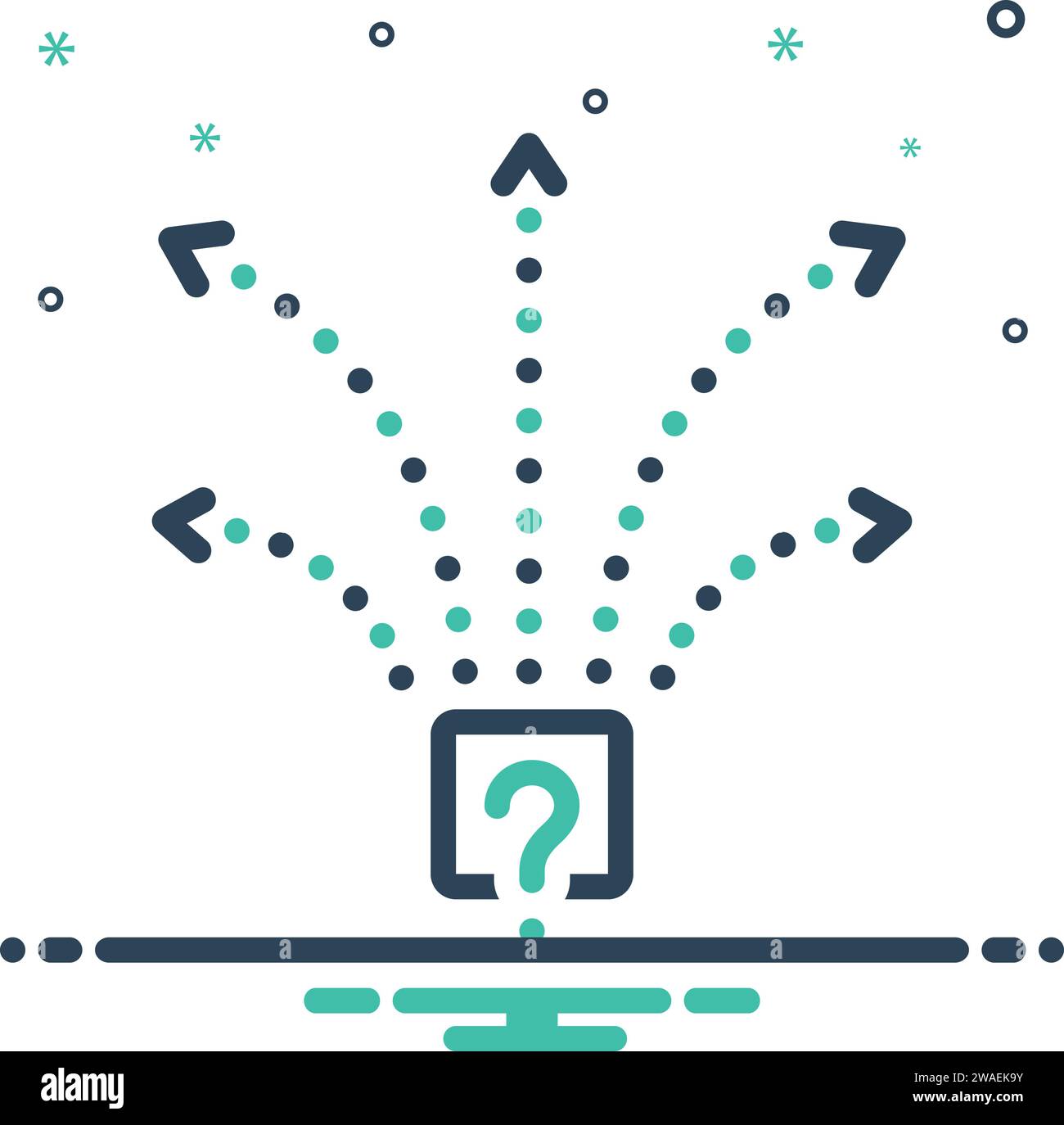 Icon for option; question mark Stock Vector Image & Art - Alamy