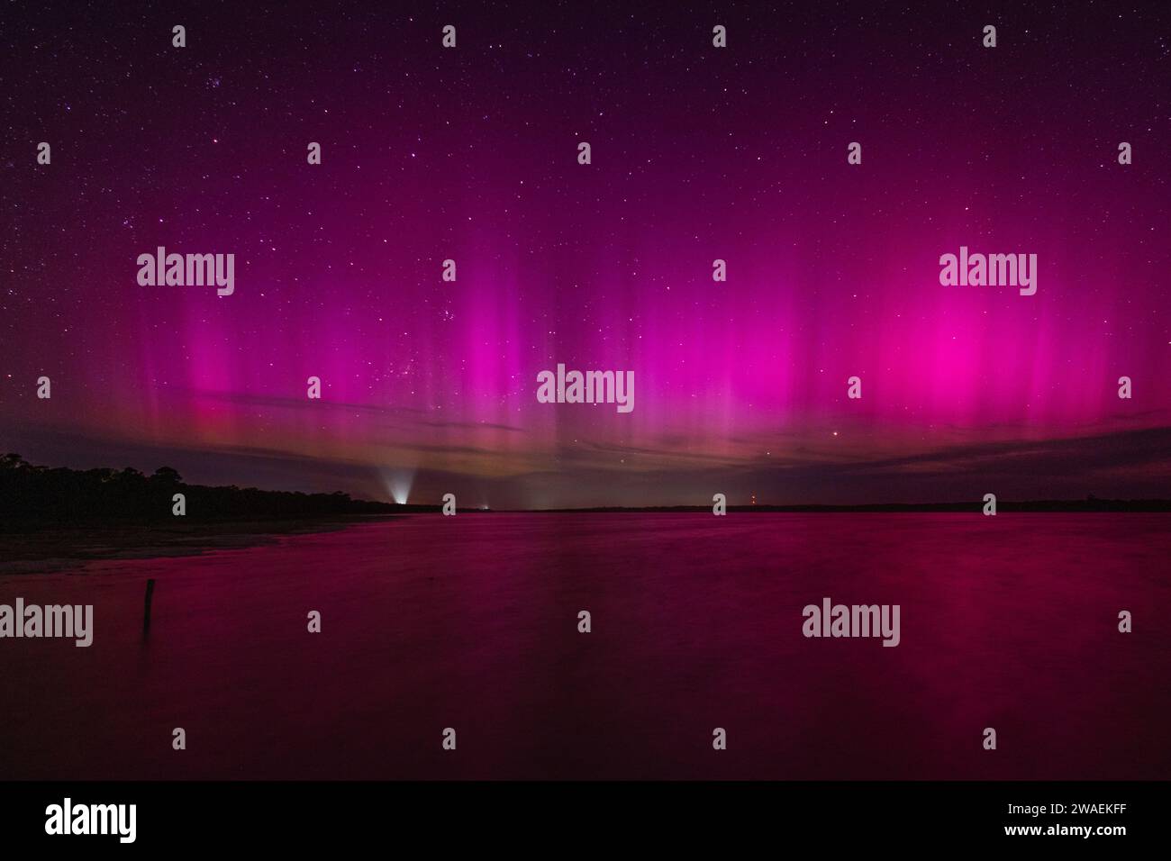 Southern aurora australis hi-res stock photography and images - Alamy