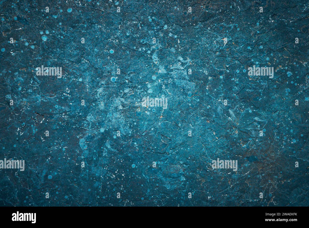 Dark blue old vintage backdrop, grey wall texture background Stock ...