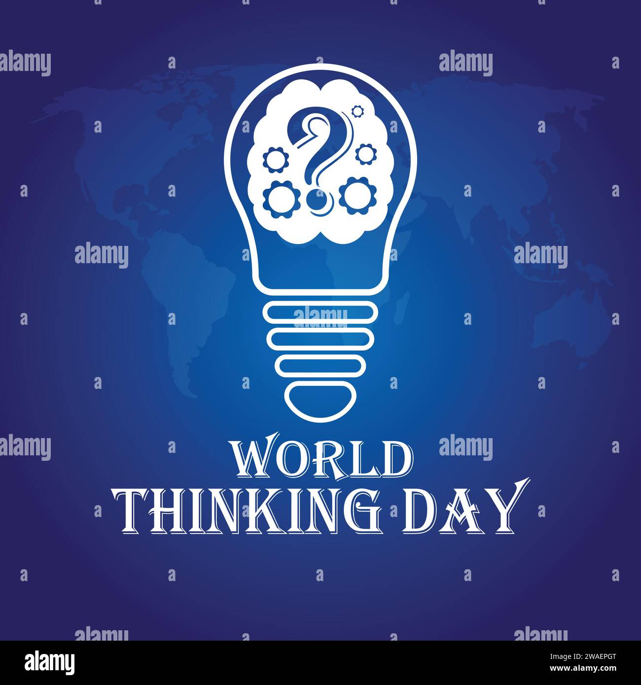 World Thinking Day Vector illustration. Suitable for greeting card ...