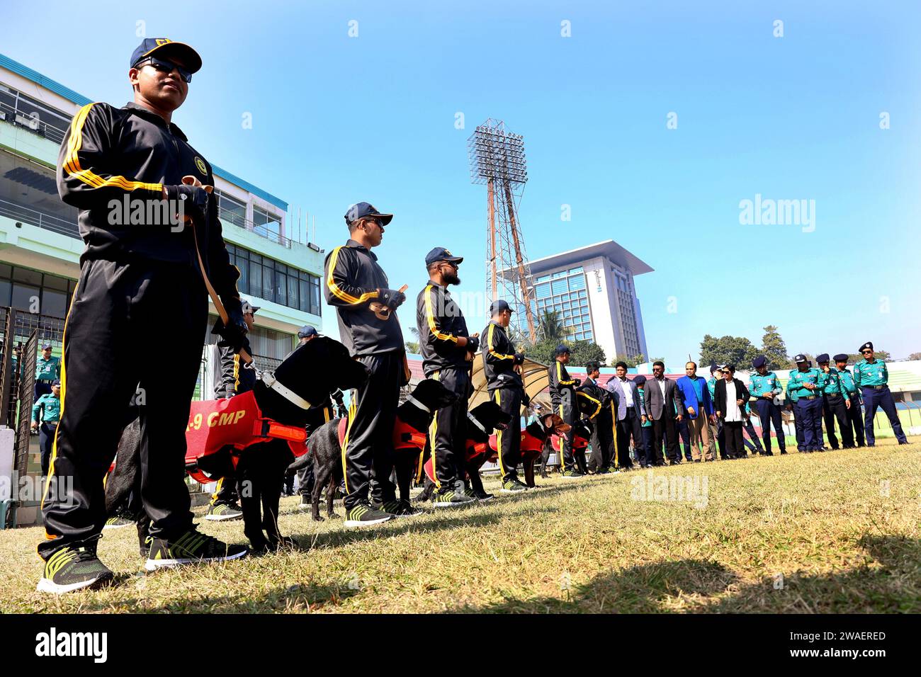 January 4, 2024, Chittagong, M A Aziz Stadium, Bangladesh: As part of ...