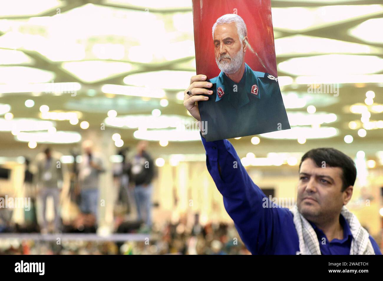 Iranian President Ebrahim Raisi attends a celebration on the fourth ...