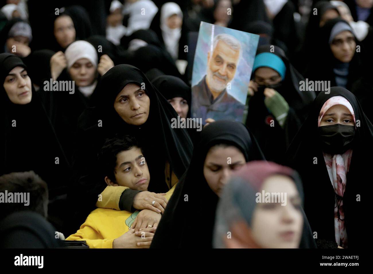 Iranian President Ebrahim Raisi attends a celebration on the fourth ...