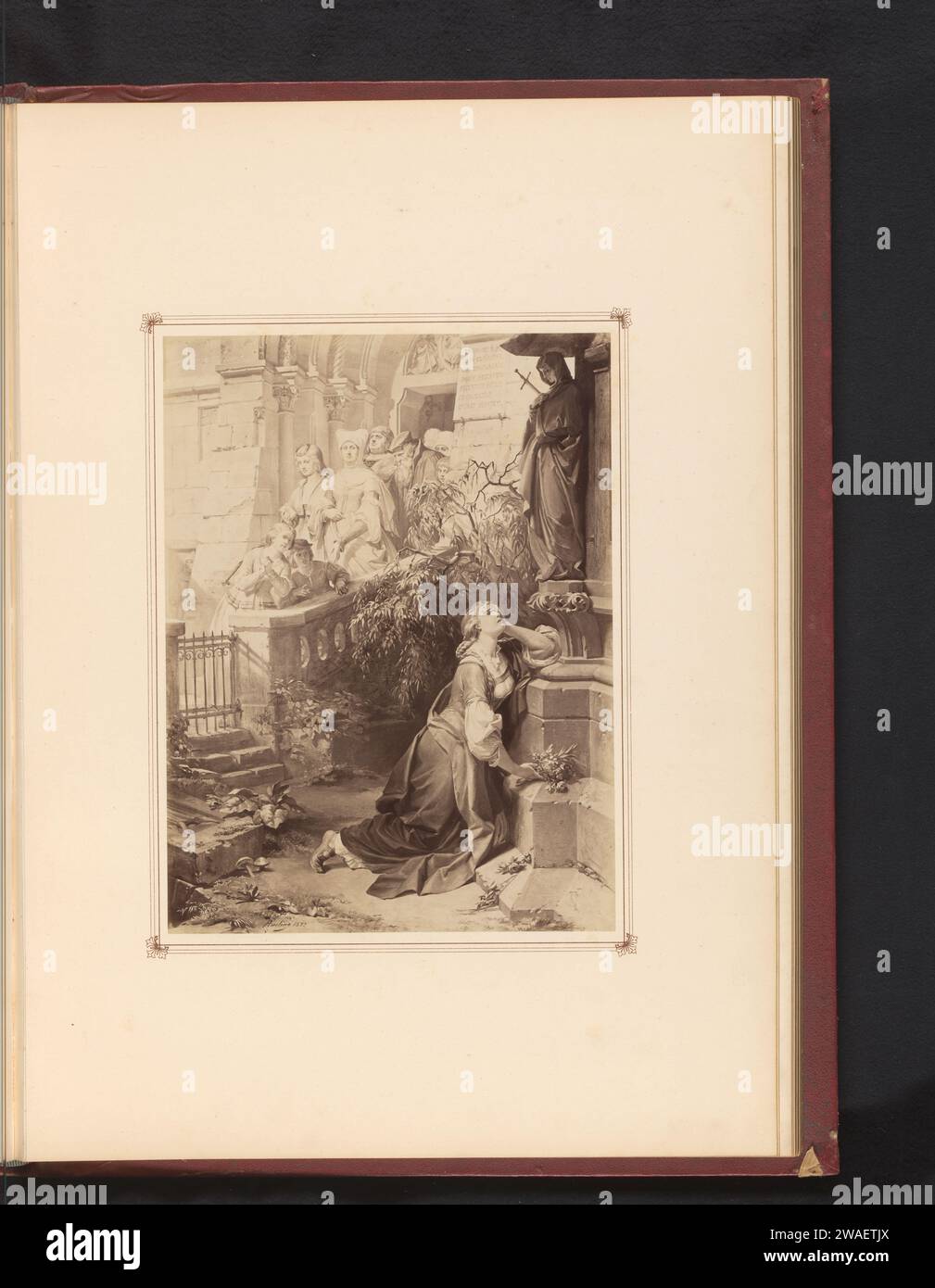 Photo production of a drawing by Gretchen, from the first part of the ...