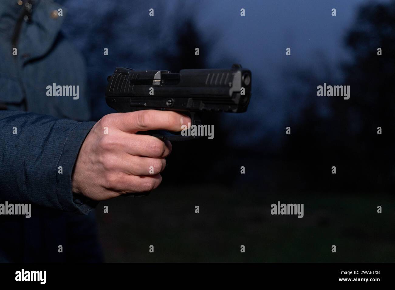 2023 pistol hi-res stock photography and images - Alamy