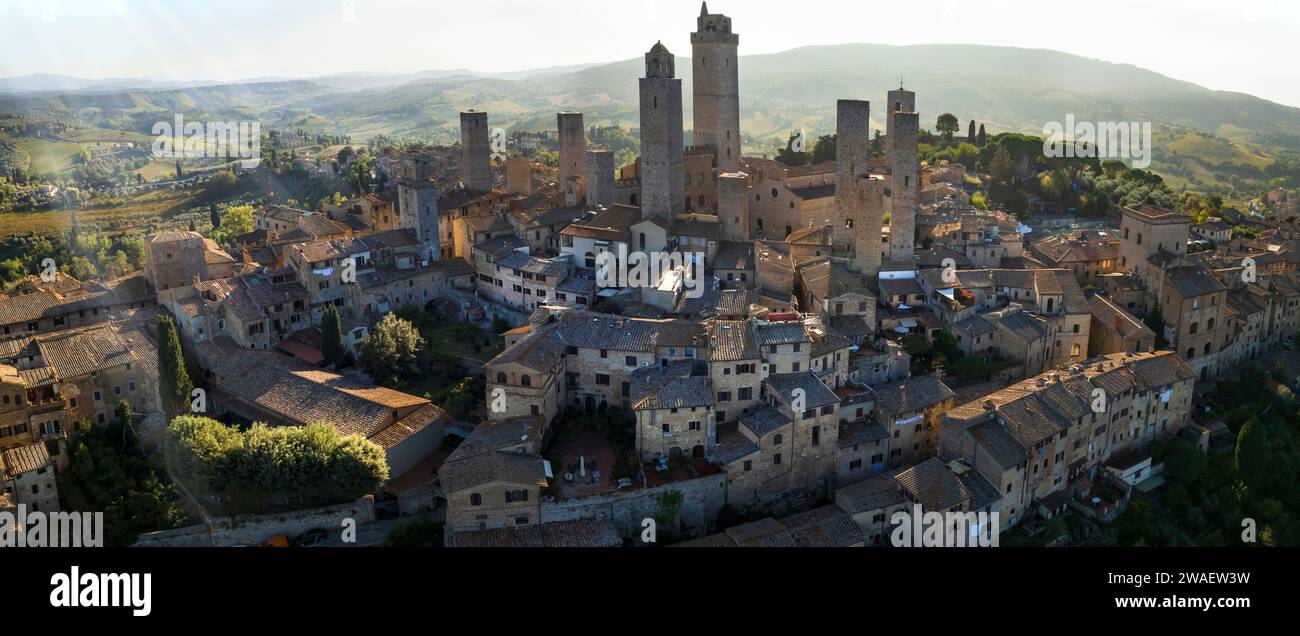 San Gimignano - one of the most beautiful medieval towns in Tuscany ...