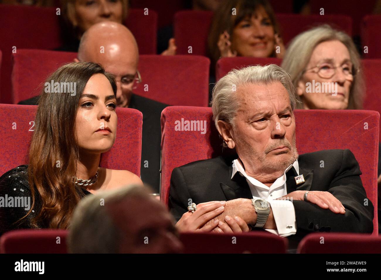 Alain delon anouchka anthony hi-res stock photography and images - Alamy