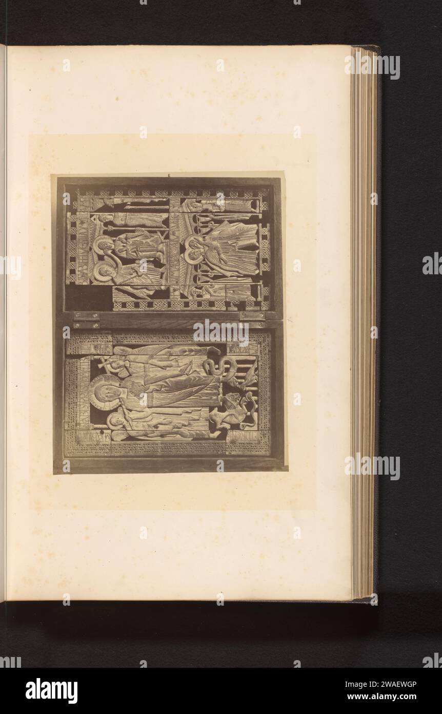 Diptych of Ivory with performances from the New Testament, from the ...