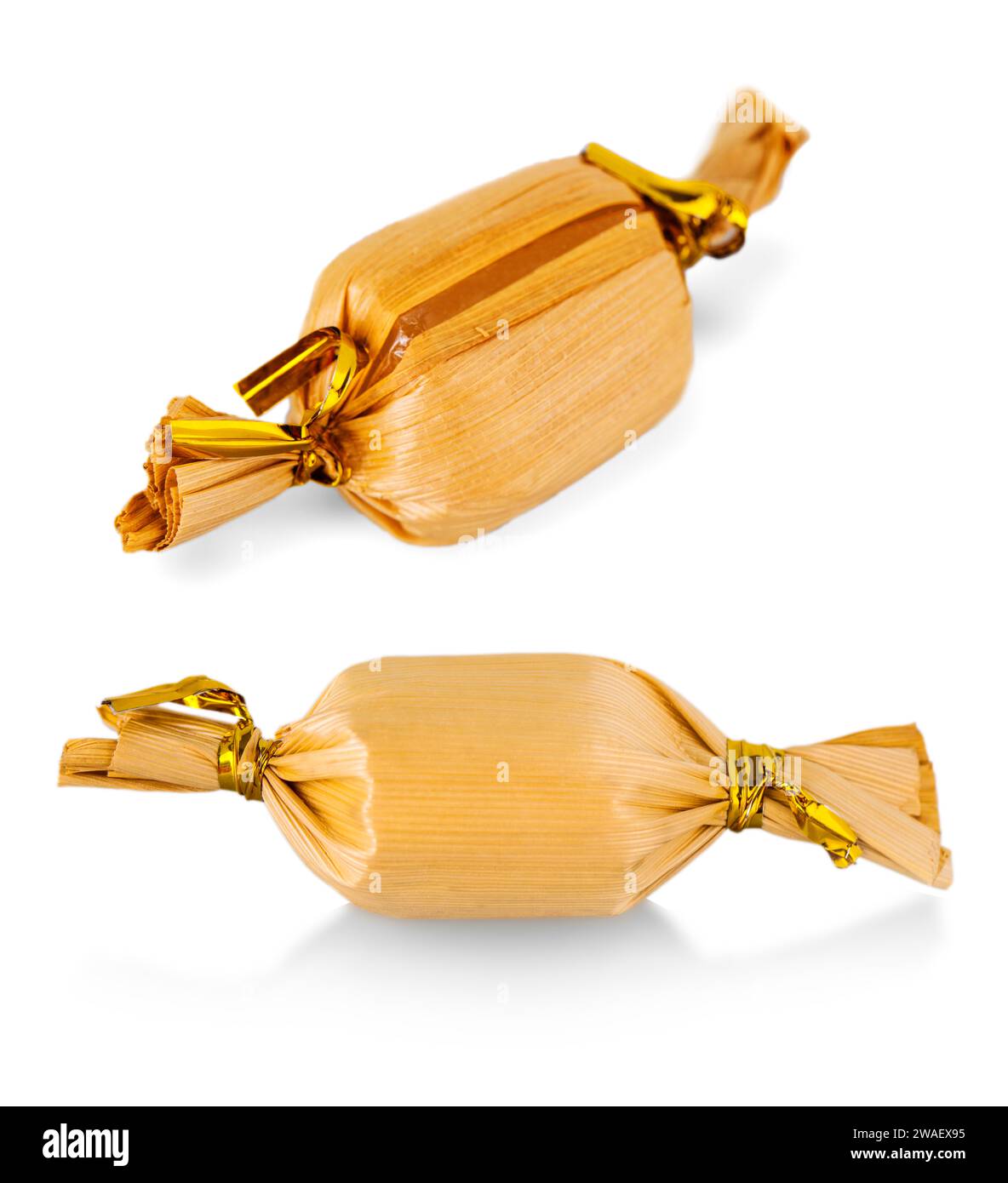 The set of candies in package isolated on white background Stock Photo ...