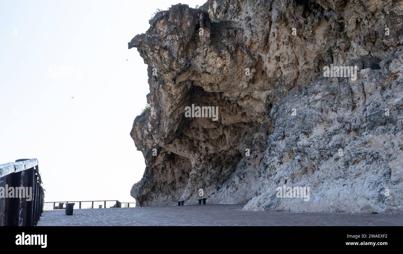 Marneef Cave and Blowholes are in proximity of Mughsaii Beach and a ...