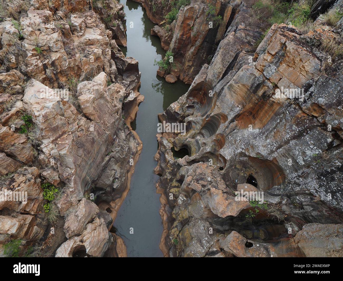 Bourke's Luck Potholes, panorama route, Pmumalanga province, South ...