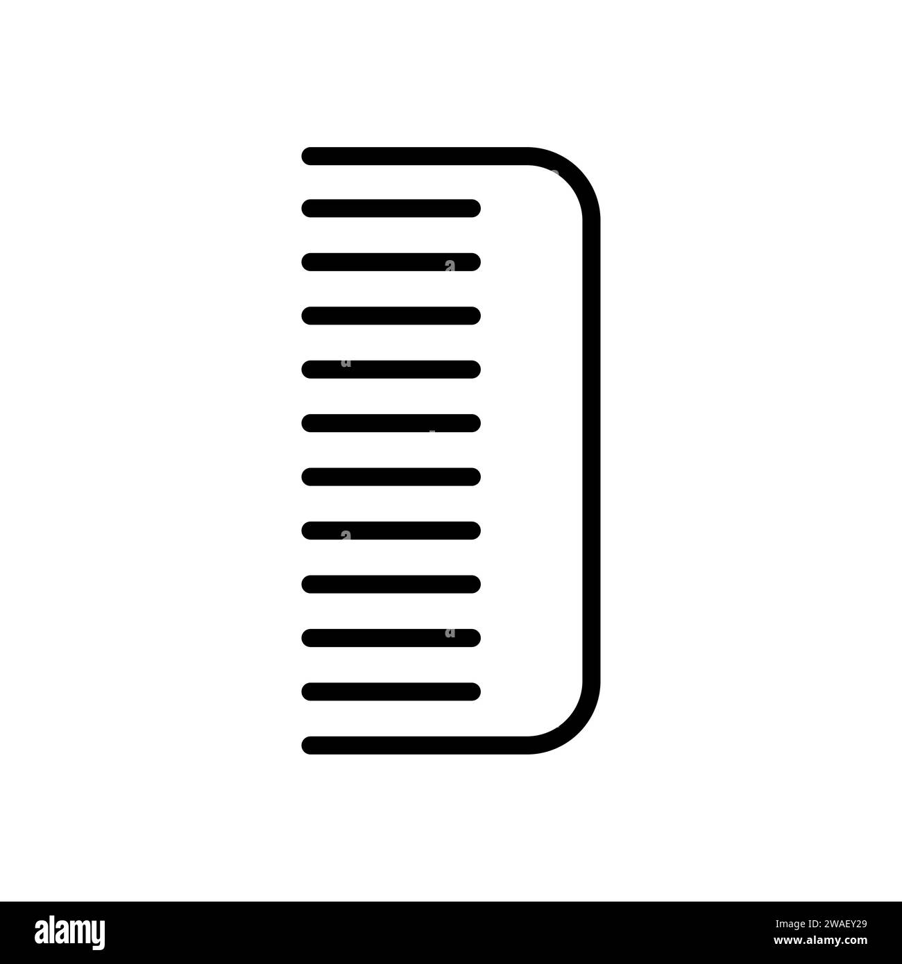 Comb outline vector icon Stock Vector Image & Art - Alamy