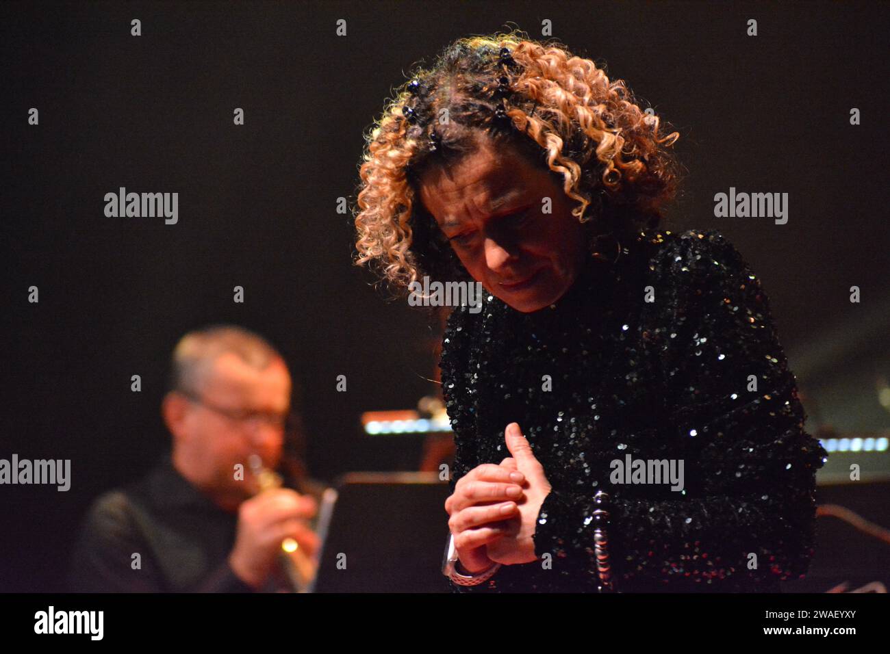 Folk artist & singer-songwriter Kate Rusby at the Bristol Beacon ...