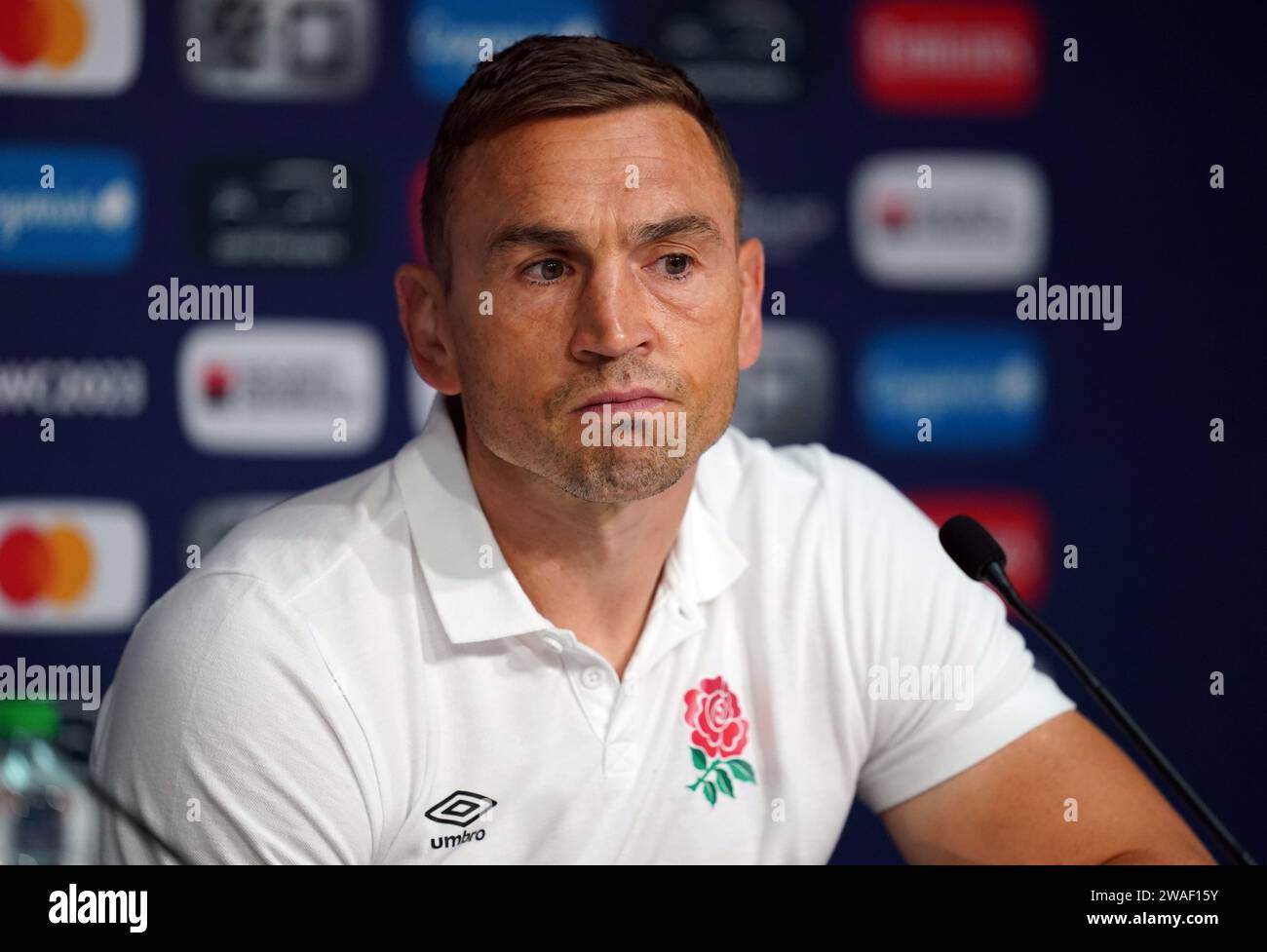 File photo dated 22-09-2023 of England coach Kevin Sinfield. England ...