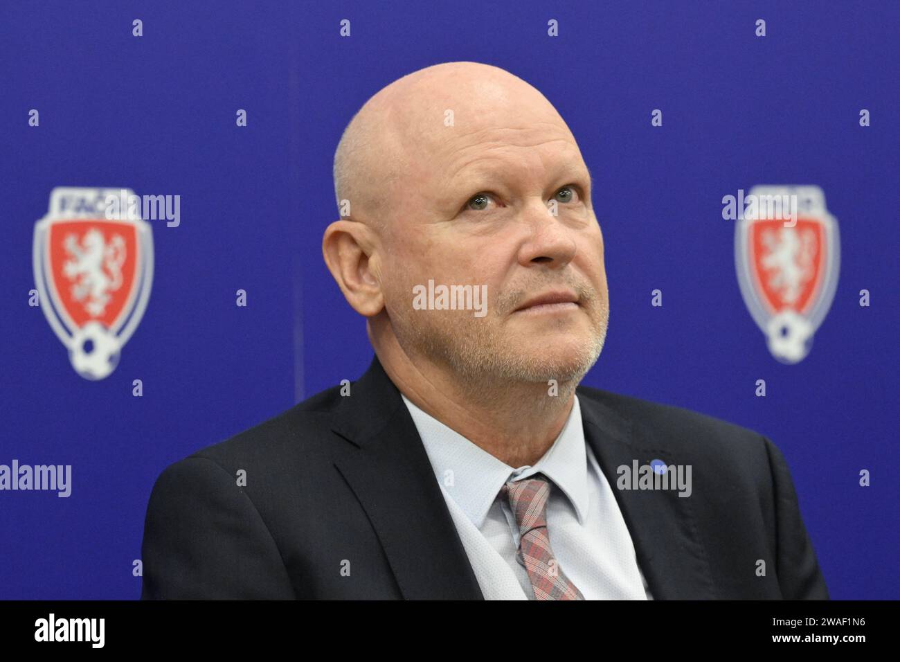Prague, Czech Republic. 04th Jan, 2024. The new coach of the Czech ...
