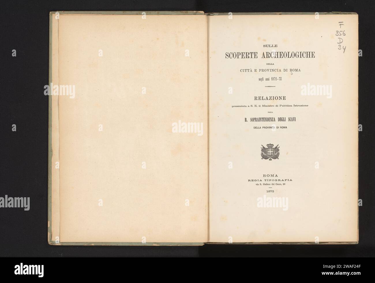 On the archaeological discoveries of the city and province of Rome in ...