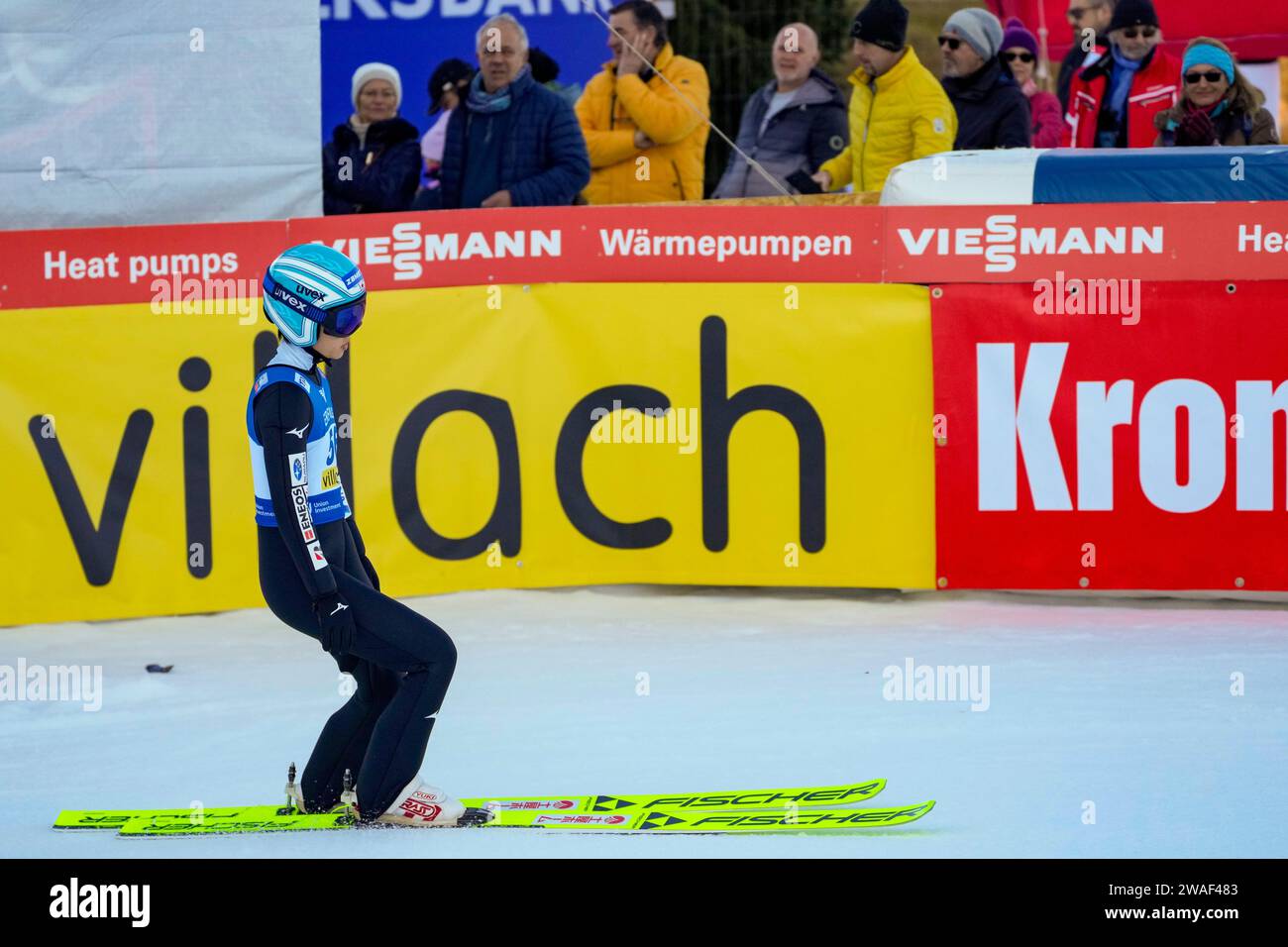 Japan's Yuki Ito competes at the Women Normal Hill Individual Ski ...