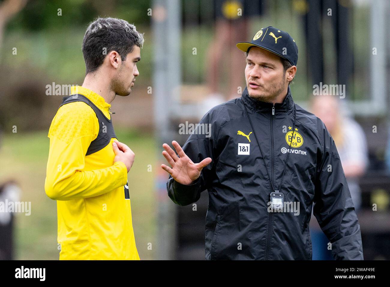 Marbella, Spain. 04th Jan, 2024. Soccer: Bundesliga, Borussia Dortmund ...
