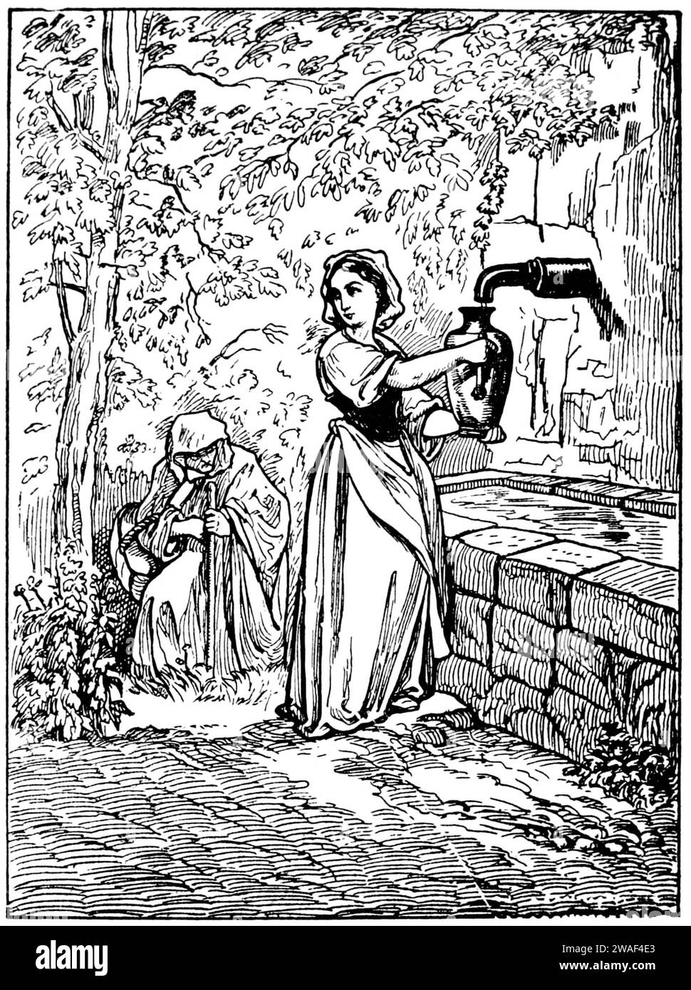 The Fairy in Tales of Mother Goose (Welsh Stock Photo - Alamy