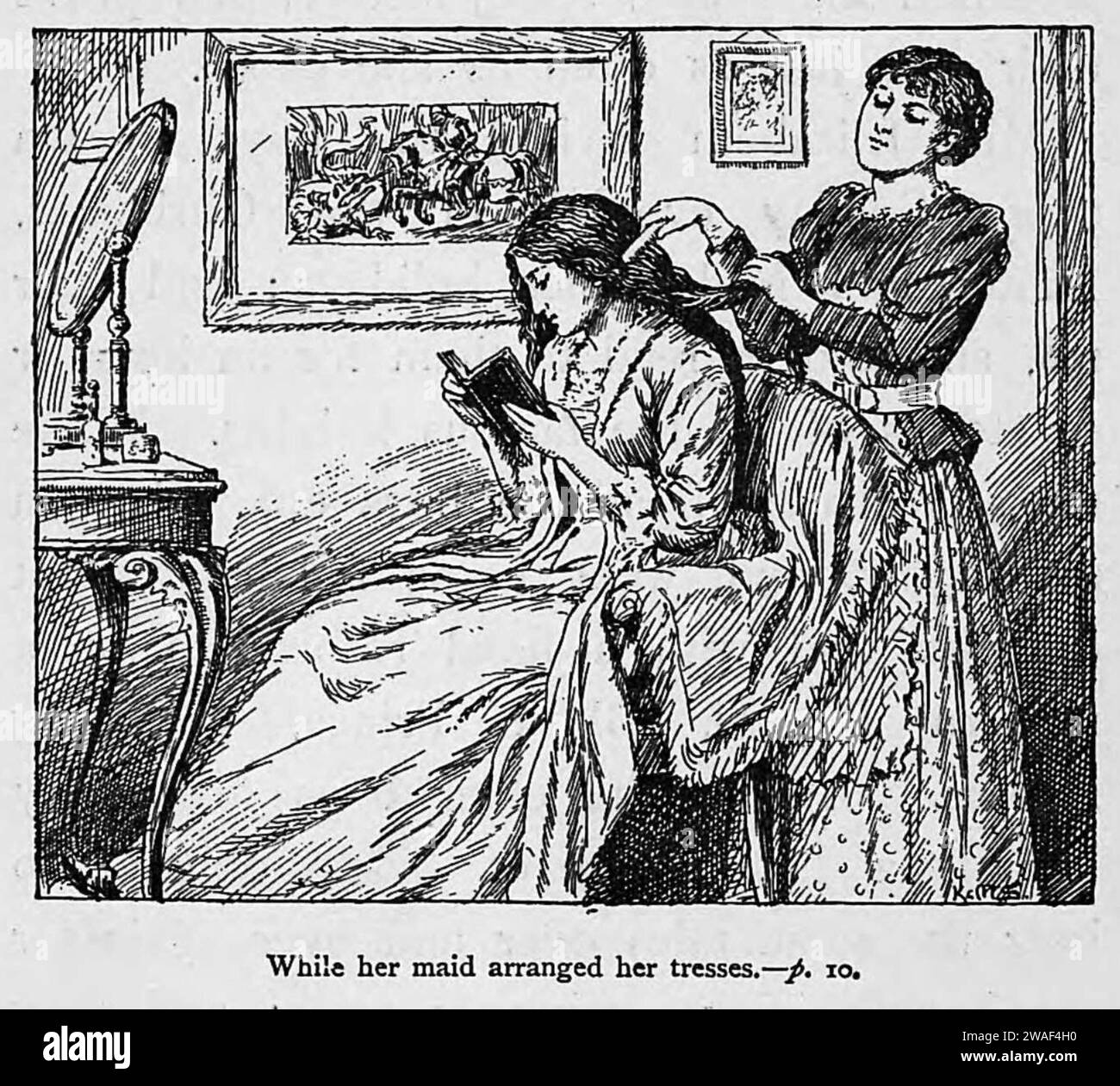 Illustrations by K. M. Skeaping for the Holiday Prize by E. D. Adams-pg ...