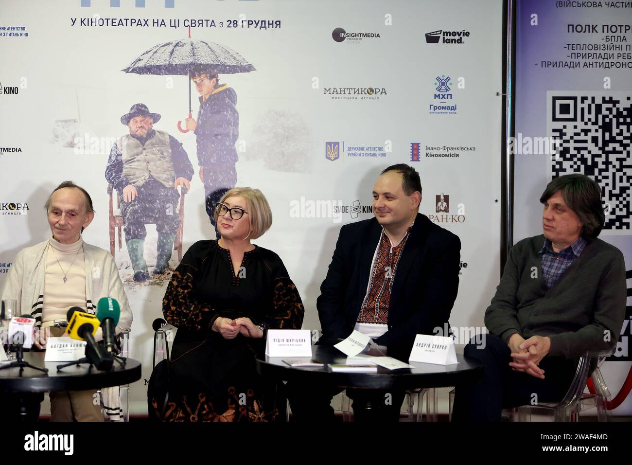 Non Exclusive: IVANO-FRANKIVSK, UKRAINE - DECEMBER 27, 2023 - Actor ...