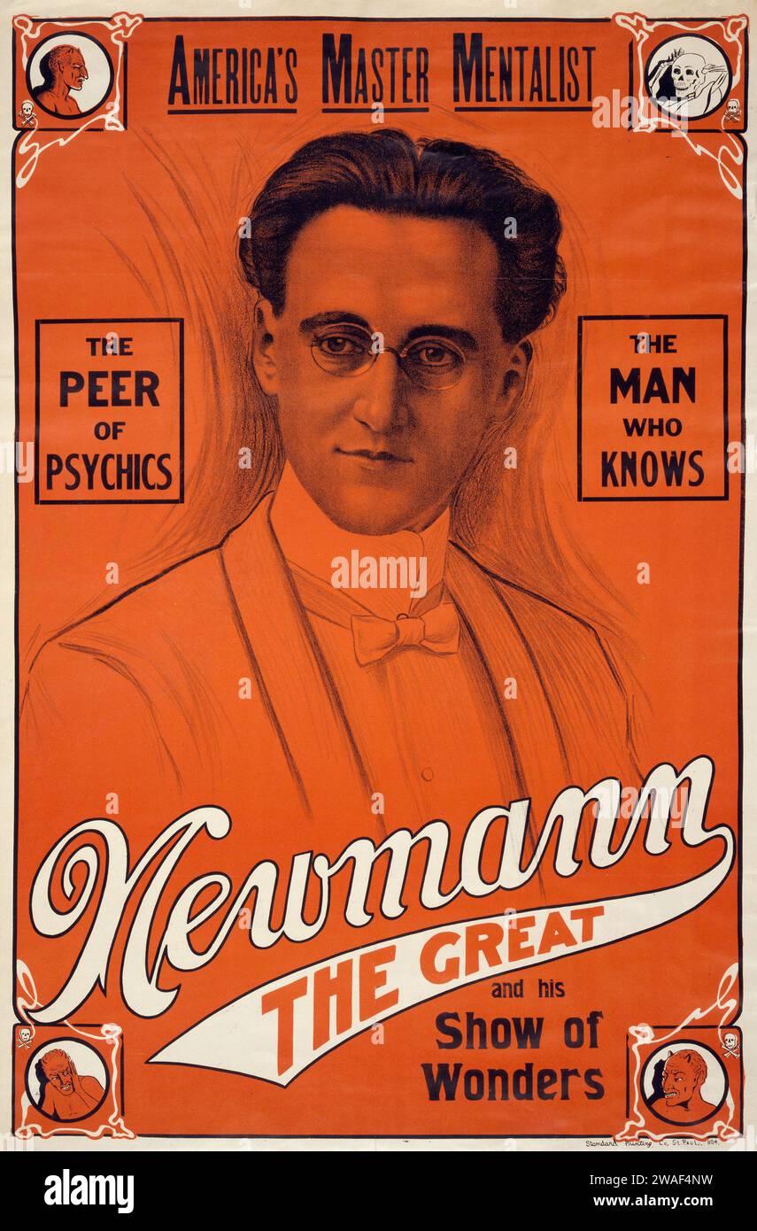 America's master mentalist, Newmann the Great and his show of wonders ...