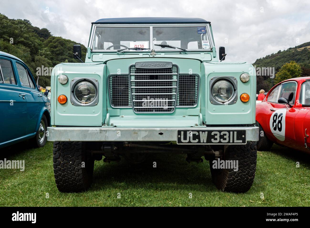 Land Rover. Hebden Bridge Vintage Weekend 2014 Stock Photo - Alamy