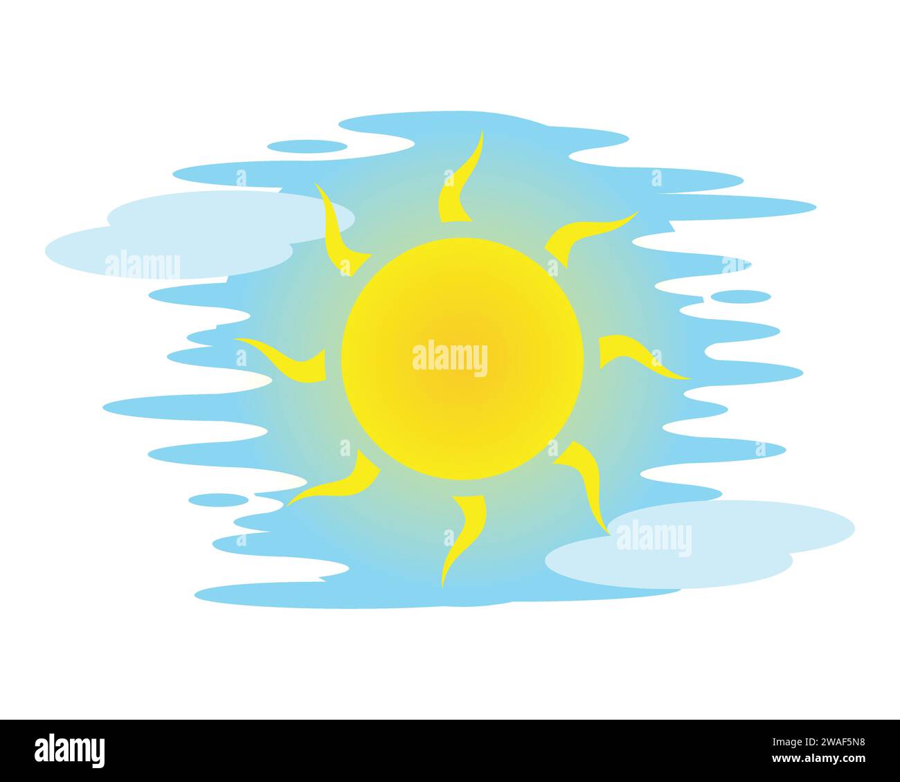 Day daytime daylight sunny Stock Vector Images - Alamy
