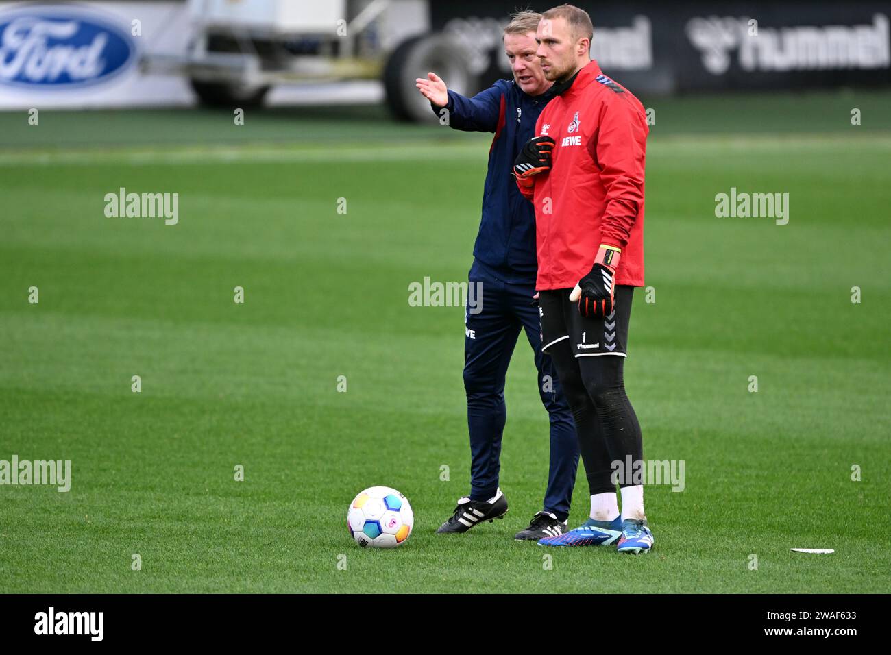 Cologne, Germany. 04th Jan, 2024. Soccer: Bundesliga, 1. FC Köln, First ...