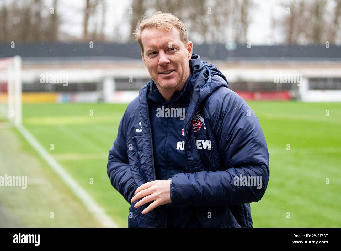 Koeln, Deutschland. 04th Jan, 2024. Timo Schultz (1.FC K?ln, Cheftrainer) 1. FC K?ln, Training ...