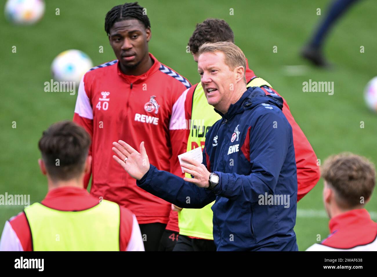 Cologne, Germany. 04th Jan, 2024. Soccer: Bundesliga, 1. FC Köln, First ...