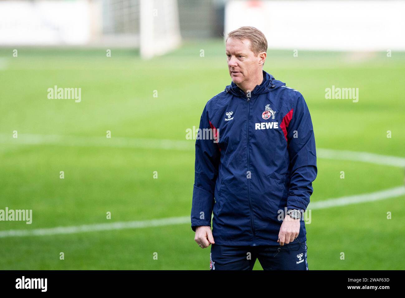Koeln, Deutschland. 04th Jan, 2024. Timo Schultz (1.FC K?ln, Cheftrainer) 1. FC K?ln, Training ...