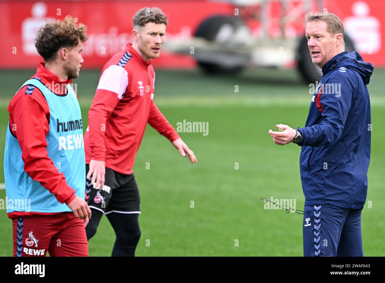 Cologne, Germany. 04th Jan, 2024. Soccer: Bundesliga, 1. FC Köln, First ...