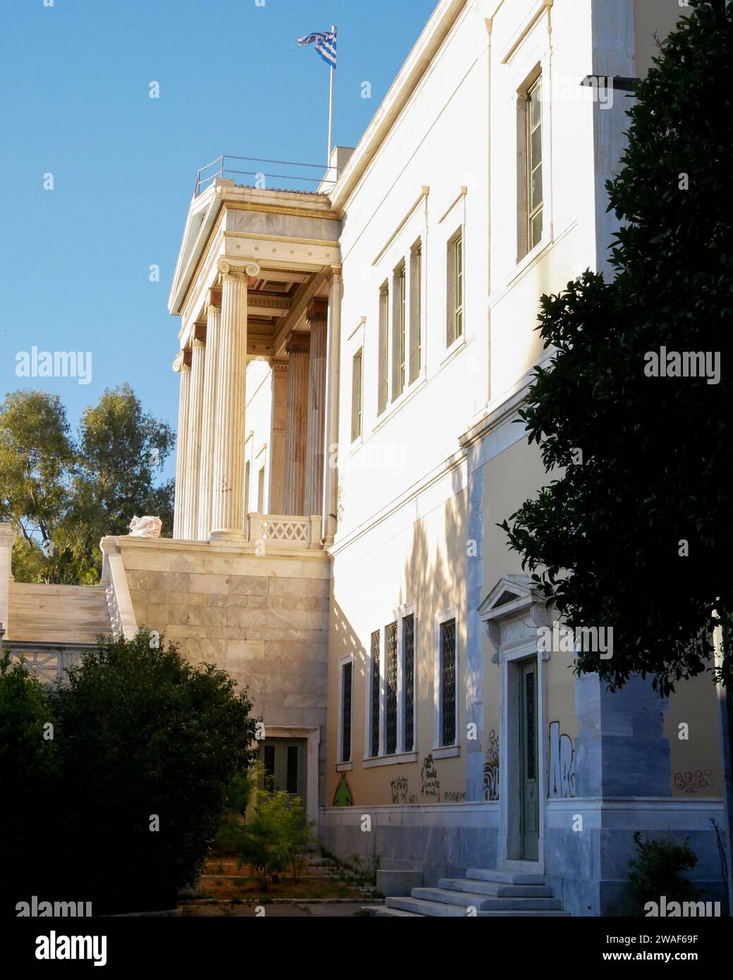 Building of the Polytechnical University of Athens, Greece, Polytechnio ...
