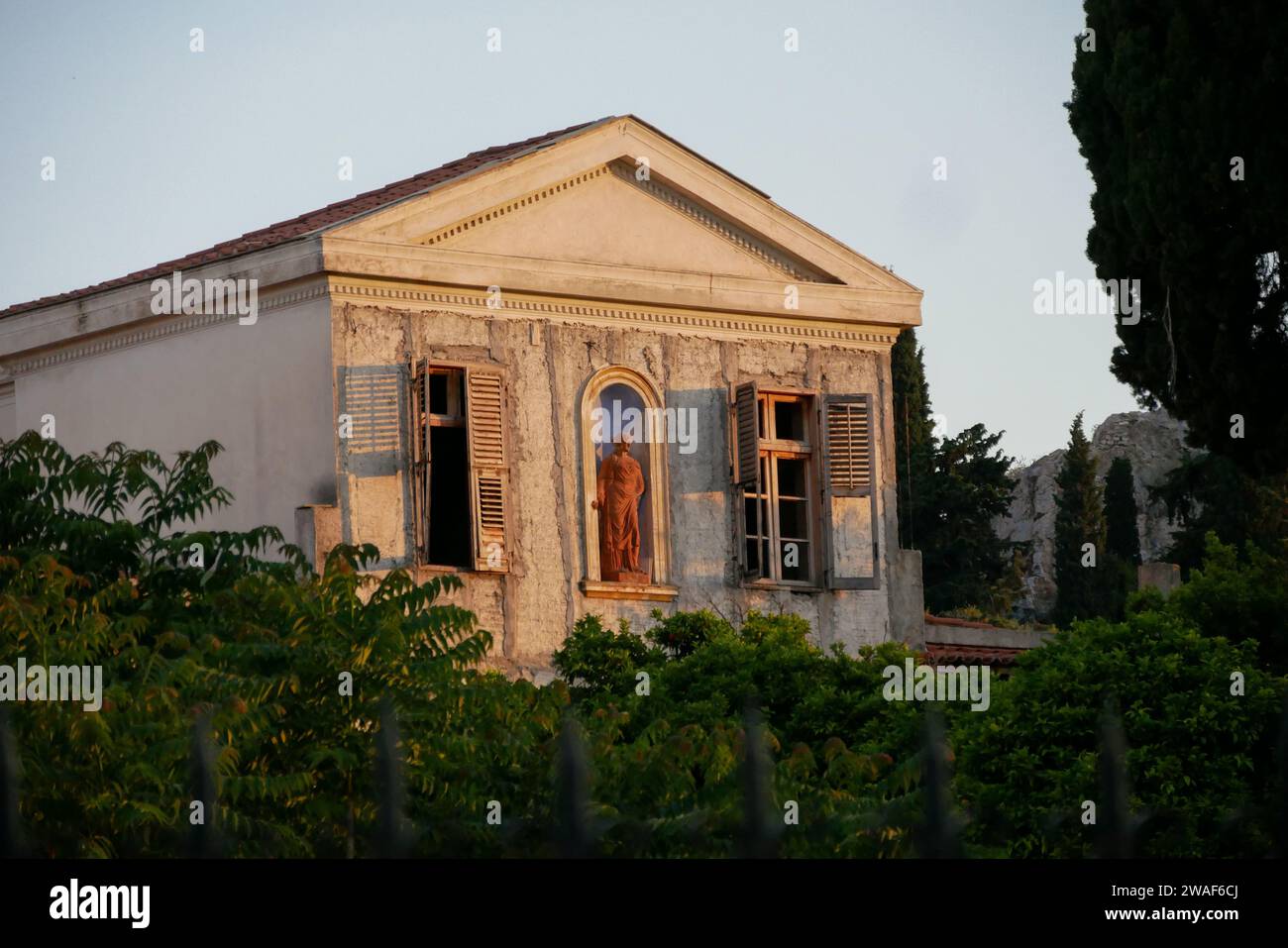 Neoclassical house athens hi-res stock photography and images - Alamy