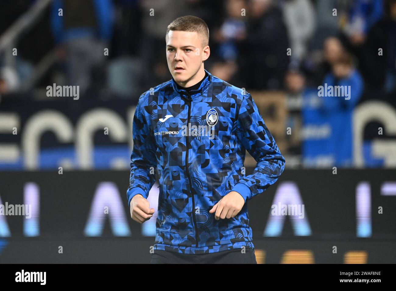 Bergamo, Italy. 03rd Jan, 2024. Emil Holm (Atalanta Bc) during Atalanta ...