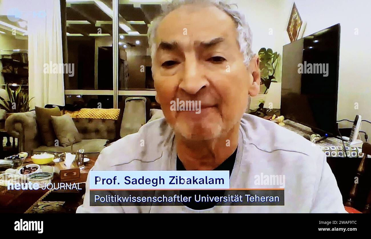 Prof. Sadegh Zibakalam Politikwissenschaftler Universität Teheran ...