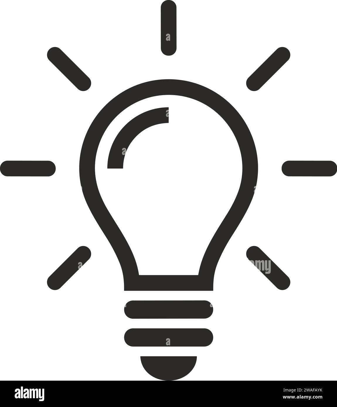 Light bulb icon vector | Electric lamp | thinking symbol, Solution ... Light bulb icon vector | Electric lamp | thinking symbol, Solution ...