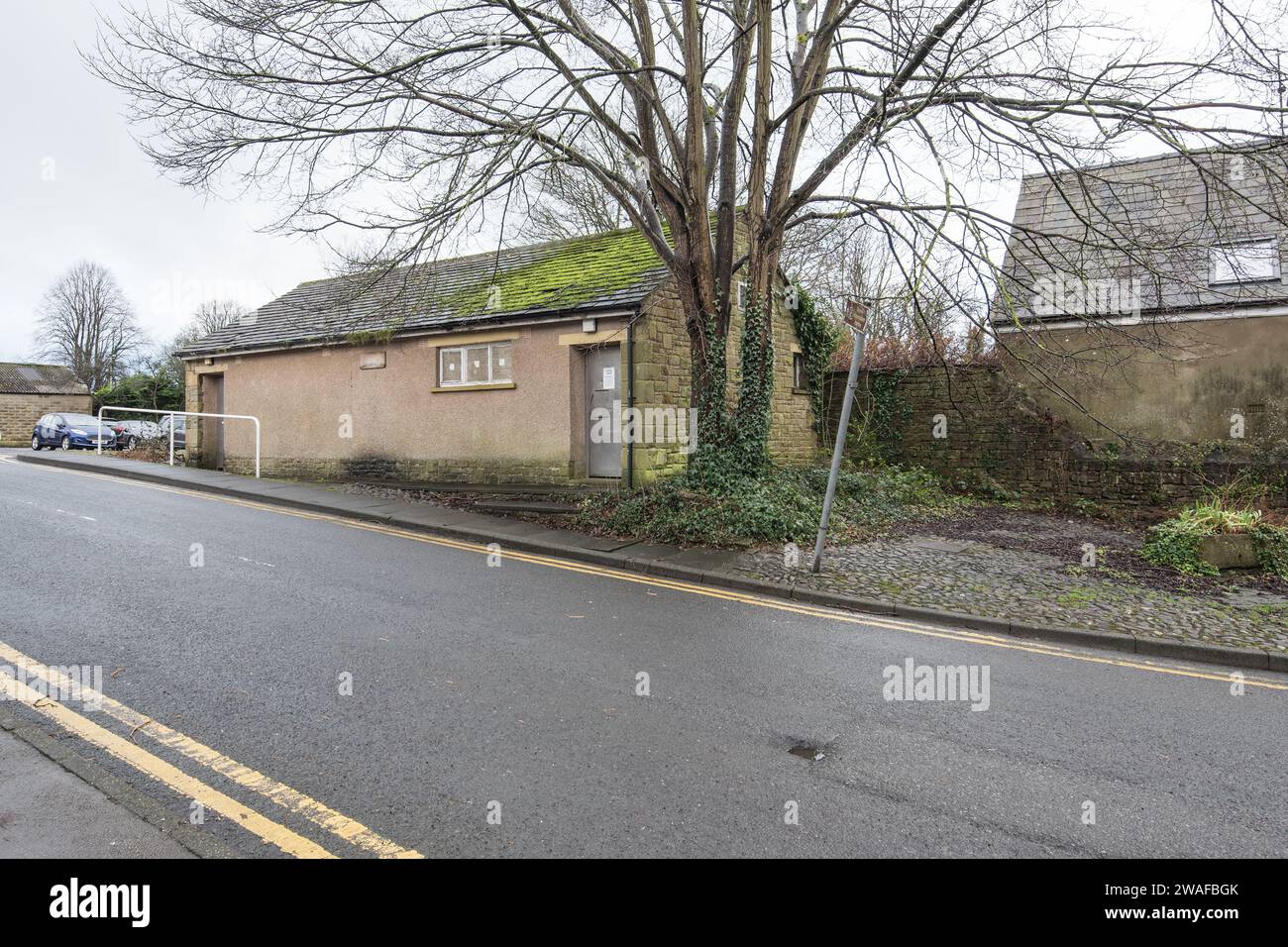Toielt block built in the 1970s settle hi-res stock photography and ...