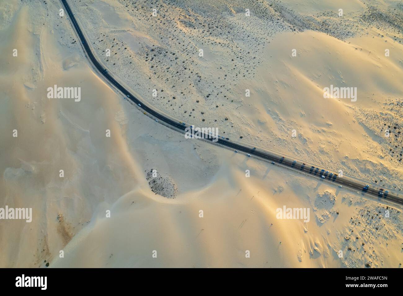 Aerial view dunes mountains sunset hi-res stock photography and images ...
