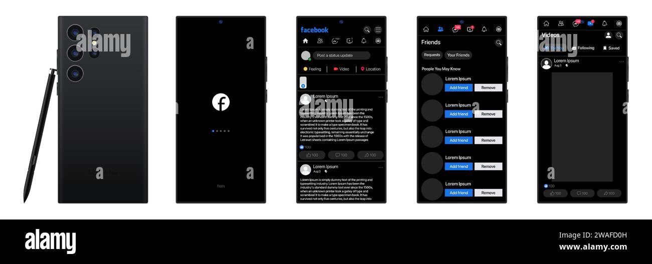 Samsung galaxy s23 Stock Vector Images - Alamy